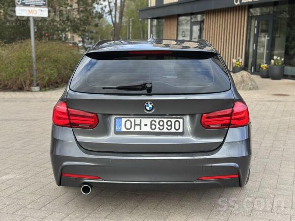 Grey BMW 318 2016 in Riga, with an engine capacity of 2.00 L and mileage of 298 thousand km for 12950 €, photo 5 on AUTOMOTO.COM.LV