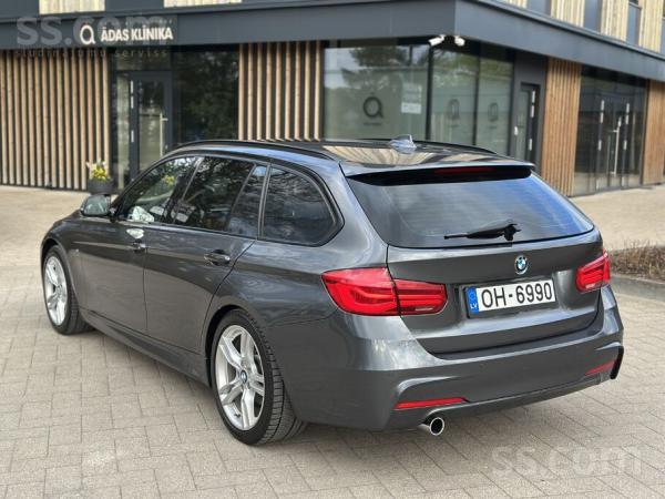 Grey BMW 318 2016 in Riga, with an engine capacity of 2.00 L and mileage of 298 thousand km for 12950 €, photo 6 on AUTOMOTO.COM.LV