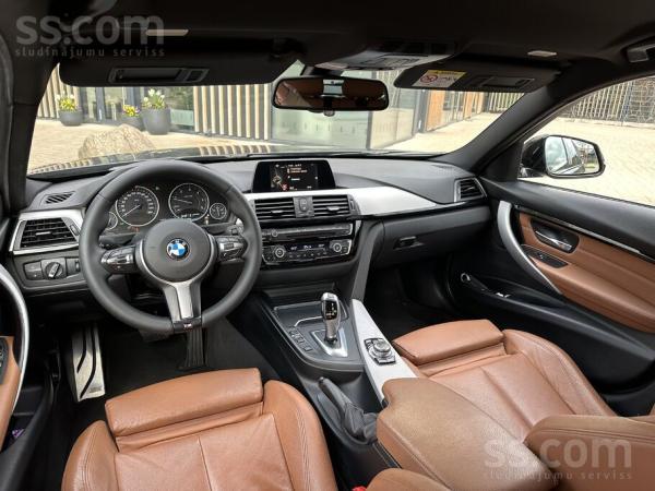 Grey BMW 318 2016 in Riga, with an engine capacity of 2.00 L and mileage of 298 thousand km for 12950 €, photo 10 on AUTOMOTO.COM.LV