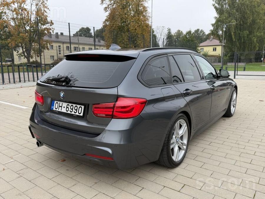 Grey BMW 318 2016 in Riga, with an engine capacity of 2.00 L and mileage of 307 thousand km for 13890 €, photo 6 on AUTOMOTO.COM.LV