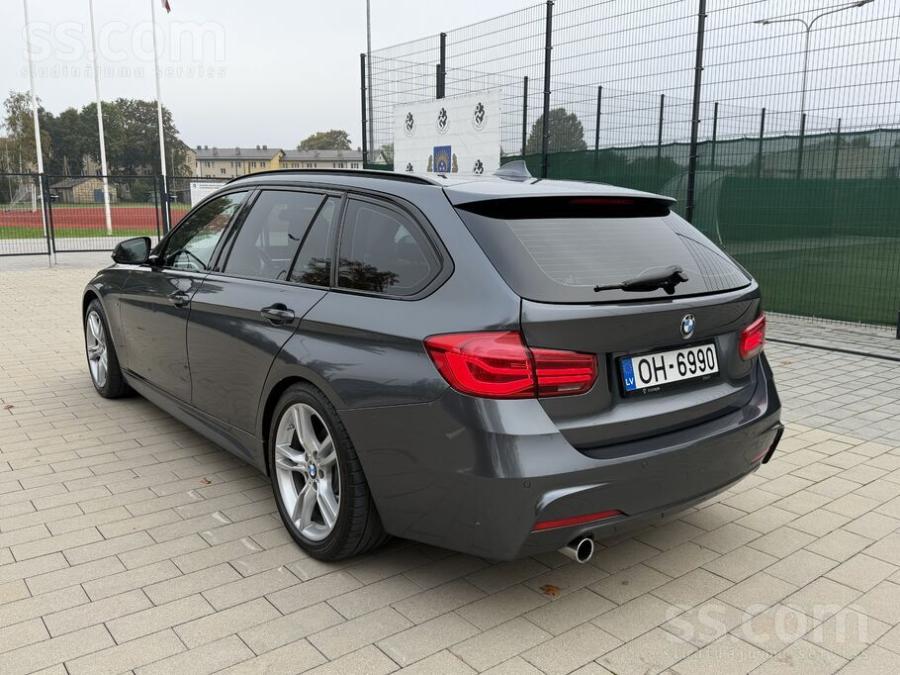 Grey BMW 318 2016 in Riga, with an engine capacity of 2.00 L and mileage of 307 thousand km for 13890 €, photo 8 on AUTOMOTO.COM.LV