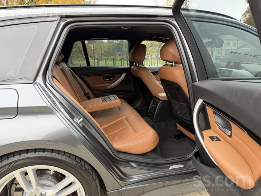 Grey BMW 318 2016 in Riga, with an engine capacity of 2.00 L and mileage of 307 thousand km for 13890 €, photo 14 on AUTOMOTO.COM.LV