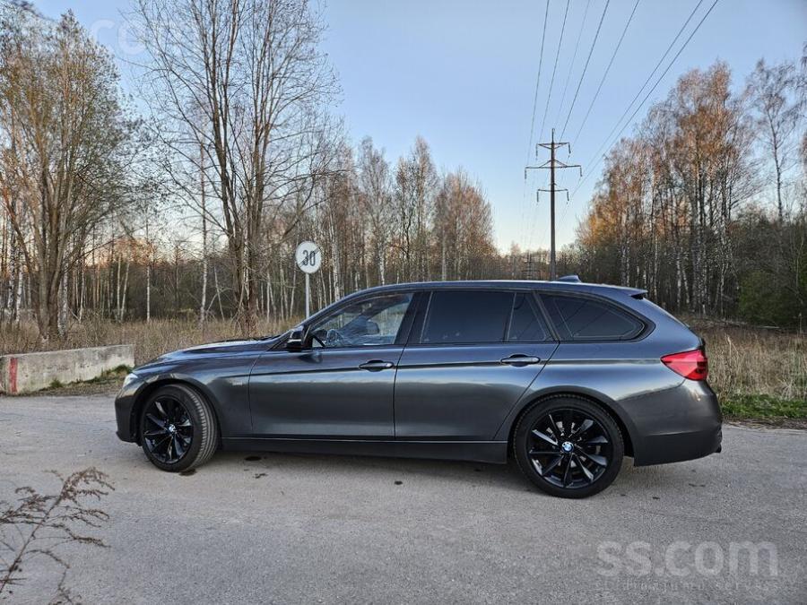 Grey BMW 318 2016 in Riga, with an engine capacity of 2.00 L and mileage of 252 thousand km for 11000 €, photo 7 on AUTOMOTO.COM.LV