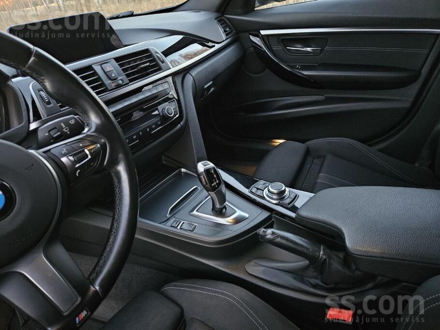 Grey BMW 318 2016 in Riga, with an engine capacity of 2.00 L and mileage of 252 thousand km for 11000 €, photo 10 on AUTOMOTO.COM.LV
