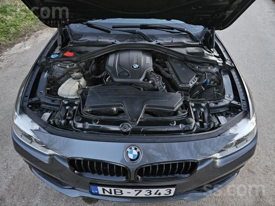 Grey BMW 318 2016 in Riga, with an engine capacity of 2.00 L and mileage of 252 thousand km for 11000 €, photo 18 on AUTOMOTO.COM.LV