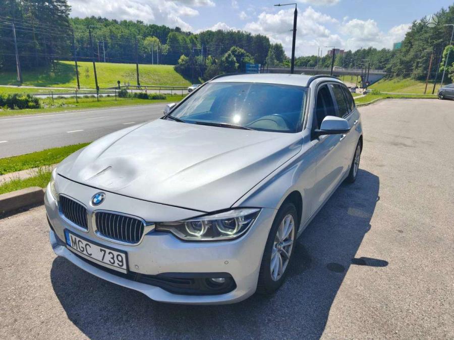Pelēks BMW 318 2016 Viļņa, ar dzinēja tilpumu 2.00 L un nobraukumu 312 tūkst. km par 5950 €, foto 1 vietnē AUTOMOTO.COM.LV