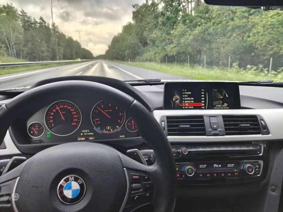 Pelēks BMW 318 2016 Viļņa, ar dzinēja tilpumu 2.00 L un nobraukumu 312 tūkst. km par 5950 €, foto 12 vietnē AUTOMOTO.COM.LV