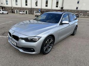 Grey BMW 318 2016 in Klaipeda, with an engine capacity of 2.00 L and mileage of 300 thousand km for 5999 €, photo  on AUTOMOTO.COM.LV