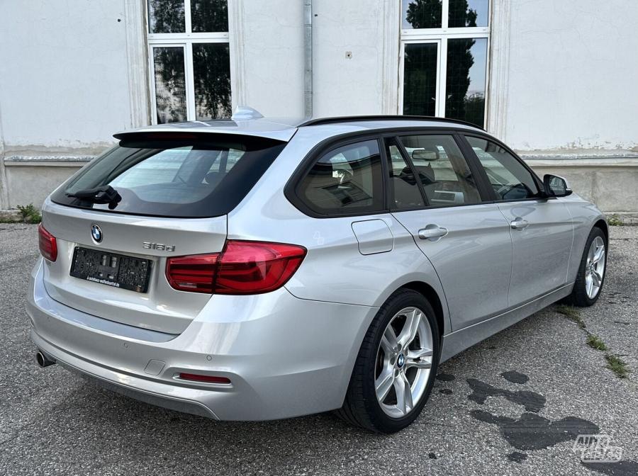 Grey BMW 318 2017 in Vilnius, with an engine capacity of 2.00 L and mileage of 265 thousand km for 7750 €, photo 4 on AUTOMOTO.COM.LV
