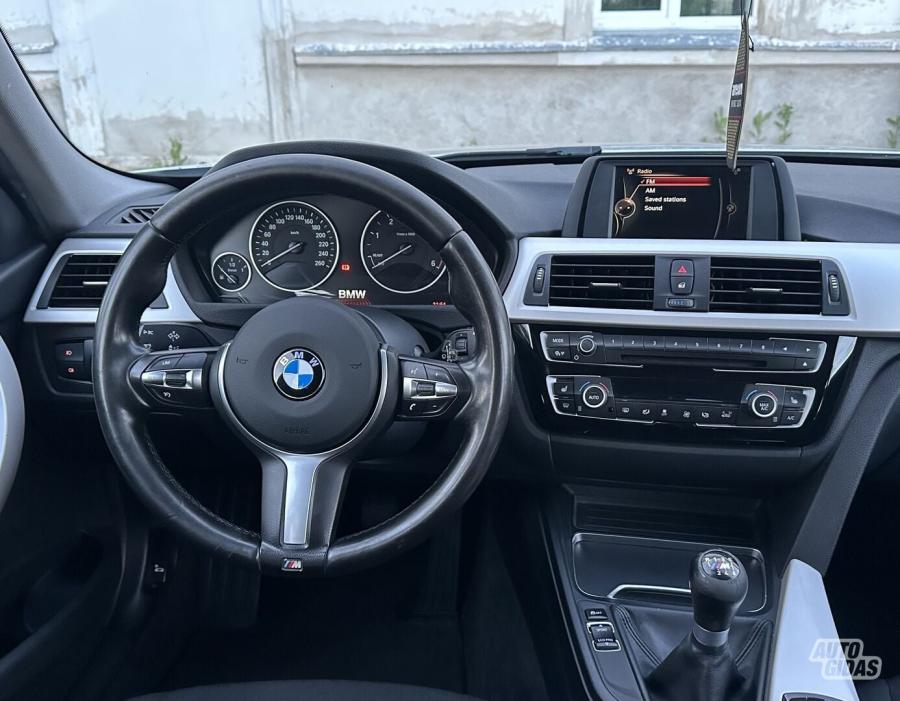 Grey BMW 318 2017 in Vilnius, with an engine capacity of 2.00 L and mileage of 265 thousand km for 7750 €, photo 21 on AUTOMOTO.COM.LV
