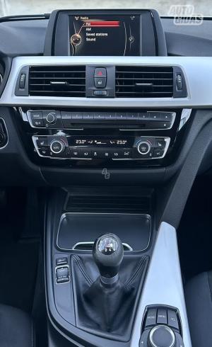 Grey BMW 318 2017 in Vilnius, with an engine capacity of 2.00 L and mileage of 265 thousand km for 7750 €, photo 23 on AUTOMOTO.COM.LV