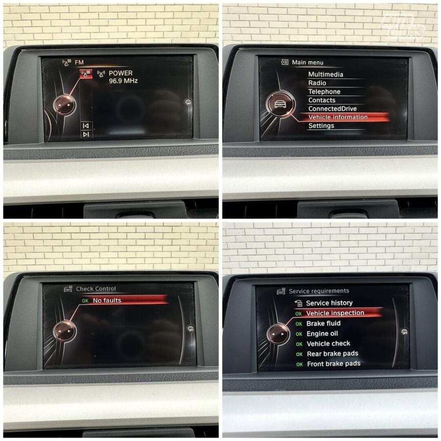 Grey BMW 318 2017 in Vilnius, with an engine capacity of 2.00 L and mileage of 265 thousand km for 7750 €, photo 25 on AUTOMOTO.COM.LV