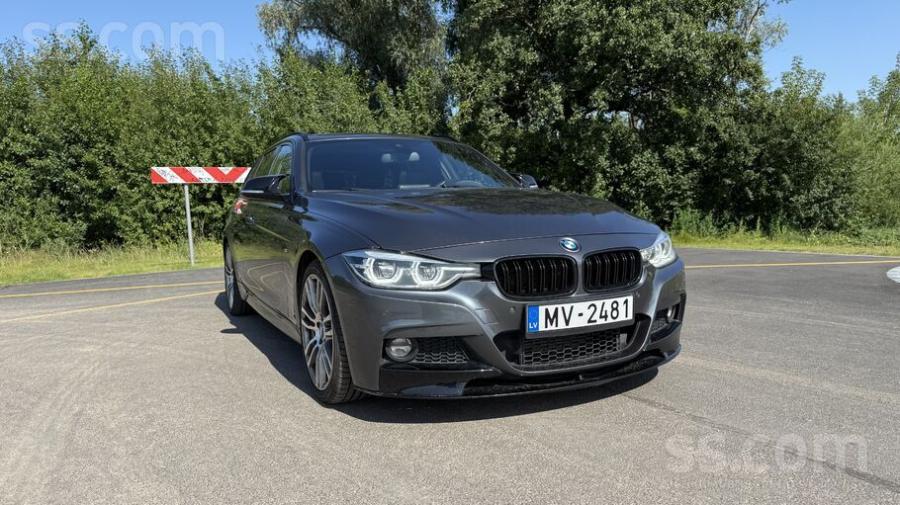 Grey BMW 318 2017 in Riga, with an engine capacity of 2.00 L and mileage of 250 thousand km for 13990 €, photo 1 on AUTOMOTO.COM.LV