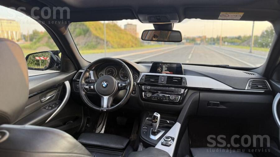 Grey BMW 318 2017 in Riga, with an engine capacity of 2.00 L and mileage of 250 thousand km for 13990 €, photo 14 on AUTOMOTO.COM.LV