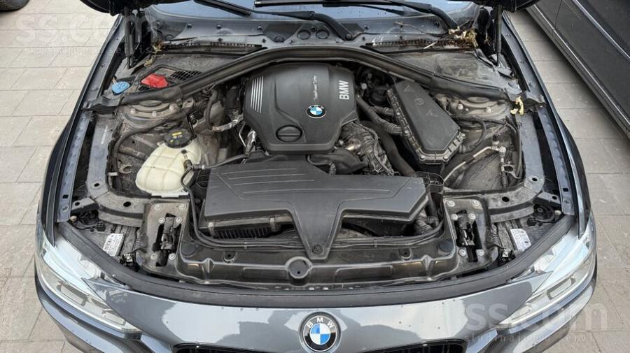 Grey BMW 318 2017 in Riga, with an engine capacity of 2.00 L and mileage of 250 thousand km for 13990 €, photo 17 on AUTOMOTO.COM.LV