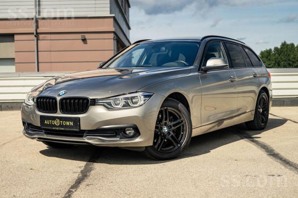 Grey BMW 318 2018 in Riga, with an engine capacity of 2.00 L and mileage of 278 thousand km for 10550 €, photo 1 on AUTOMOTO.COM.LV
