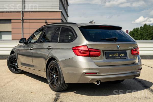 Grey BMW 318 2018 in Riga, with an engine capacity of 2.00 L and mileage of 278 thousand km for 10550 €, photo 10 on AUTOMOTO.COM.LV
