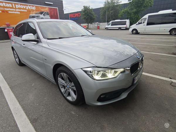 Grey BMW 318 2018 in Kaunas, with an engine capacity of 2.00 L and mileage of 244 thousand km for 11800 €, photo 4 on AUTOMOTO.COM.LV