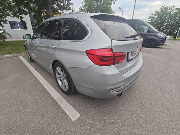 Grey BMW 318 2018 in Kaunas, with an engine capacity of 2.00 L and mileage of 244 thousand km for 11800 €, photo 7 on AUTOMOTO.COM.LV