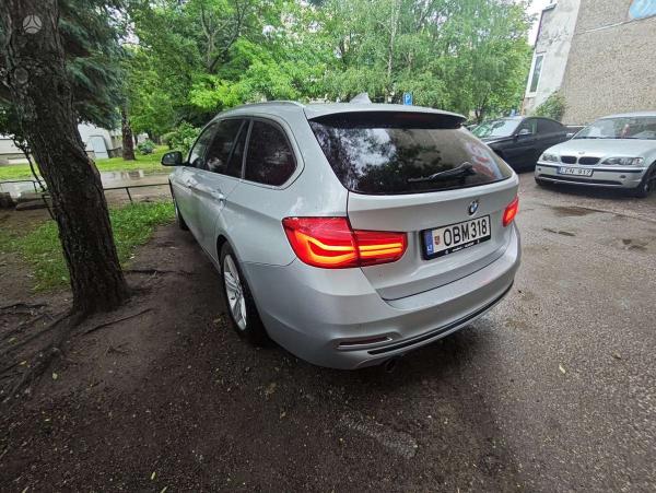 Grey BMW 318 2018 in Kaunas, with an engine capacity of 2.00 L and mileage of 244 thousand km for 11800 €, photo 9 on AUTOMOTO.COM.LV
