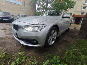 Grey BMW 318 2018 in Kaunas, with an engine capacity of 2.00 L and mileage of 244 thousand km for 11800 €, photo 10 on AUTOMOTO.COM.LV