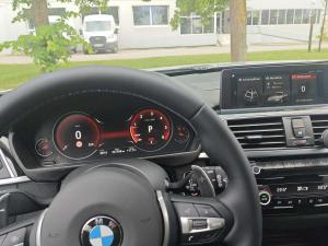 Grey BMW 318 2018 in Kaunas, with an engine capacity of 2.00 L and mileage of 244 thousand km for 11800 €, photo 11 on AUTOMOTO.COM.LV