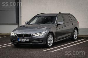 Grey BMW 318 2018 in Riga, with an engine capacity of 2.00 L and mileage of 266 thousand km for 13250 €, photo  on AUTOMOTO.COM.LV