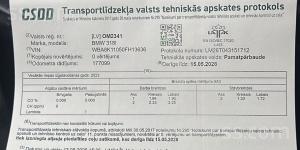 Pelēks BMW 318 2019 Rīga, ar dzinēja tilpumu 1.50 L un nobraukumu 177 tūkst. km par 17490 €, foto 30 vietnē AUTOMOTO.COM.LV
