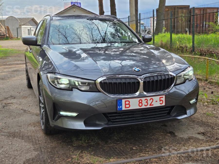 Grey BMW 318 2020 in Riga, with an engine capacity of 2.00 L and mileage of 203 thousand km for 16950 €, photo 17 on AUTOMOTO.COM.LV