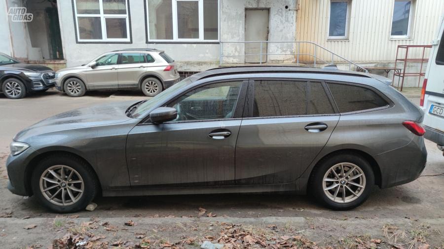Grey BMW 318 2020 in Kaunas, with an engine capacity of 2.00 L and mileage of 251 thousand km for 11200 €, photo 6 on AUTOMOTO.COM.LV