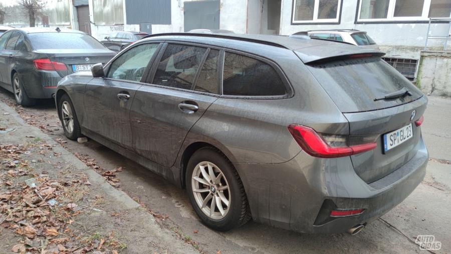 Grey BMW 318 2020 in Kaunas, with an engine capacity of 2.00 L and mileage of 251 thousand km for 11200 €, photo 8 on AUTOMOTO.COM.LV