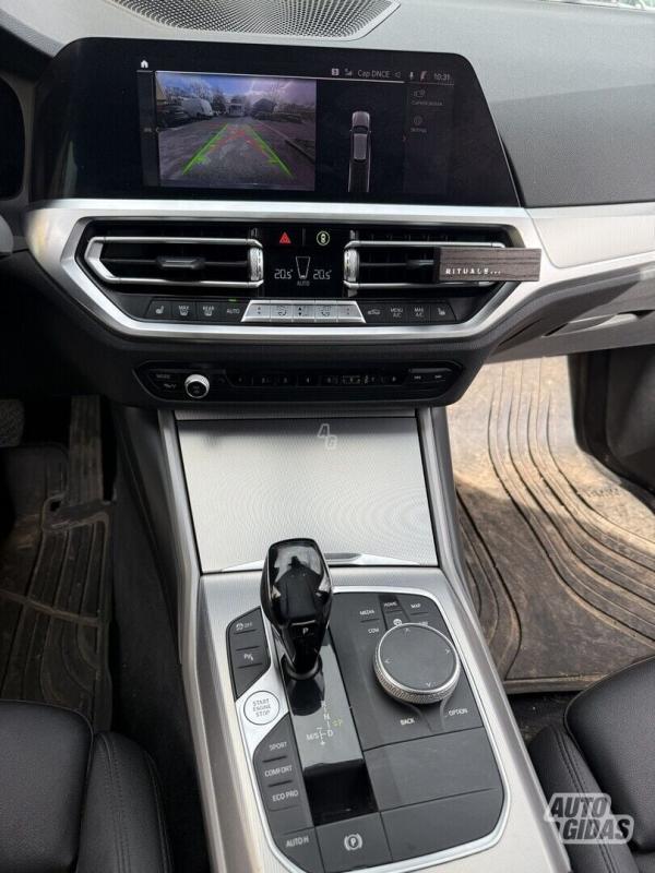Grey BMW 318 2020 in Panevezys, with an engine capacity of 2.00 L and mileage of 180 thousand km for 18500 €, photo 8 on AUTOMOTO.COM.LV