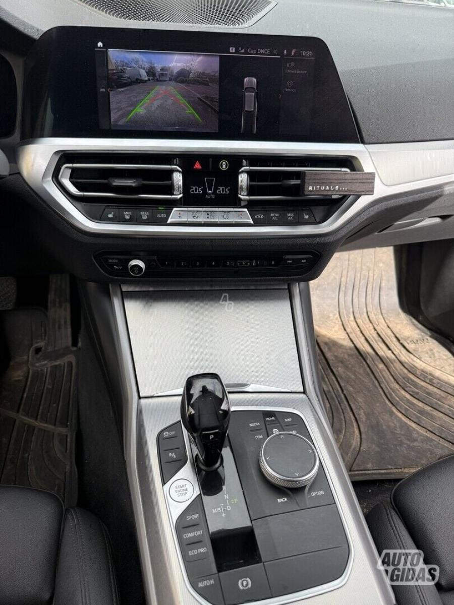 Pelēks BMW 318 2020 Panevēža, ar dzinēja tilpumu 2.00 L un nobraukumu 180 tūkst. km par 18500 €, foto 9 vietnē AUTOMOTO.COM.LV