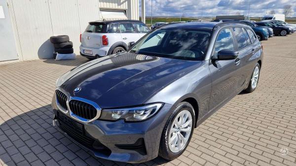 Grey BMW 318 2020 in Marijampole, with an engine capacity of 2.00 L and mileage of 160 thousand km for 15729 €, photo 1 on AUTOMOTO.COM.LV