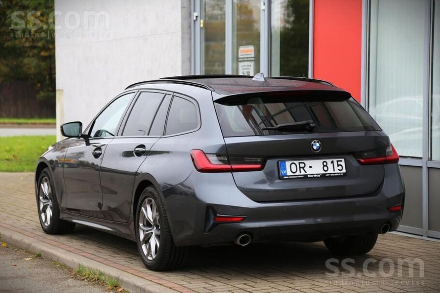 Grey BMW 318 2020 in Riga, with an engine capacity of 2.00 L and mileage of 225 thousand km for 18995 €, photo 6 on AUTOMOTO.COM.LV