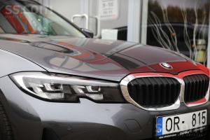 Grey BMW 318 2020 in Riga, with an engine capacity of 2.00 L and mileage of 225 thousand km for 18995 €, photo 10 on AUTOMOTO.COM.LV