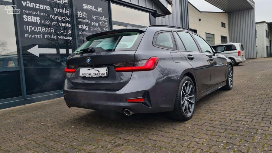 Grey BMW 318 2021 in Kaunas, with an engine capacity of 2.00 L and mileage of 98 thousand km for 24830 €, photo 8 on AUTOMOTO.COM.LV