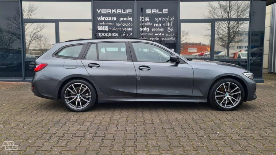 Grey BMW 318 2021 in Kaunas, with an engine capacity of 2.00 L and mileage of 98 thousand km for 24830 €, photo 9 on AUTOMOTO.COM.LV