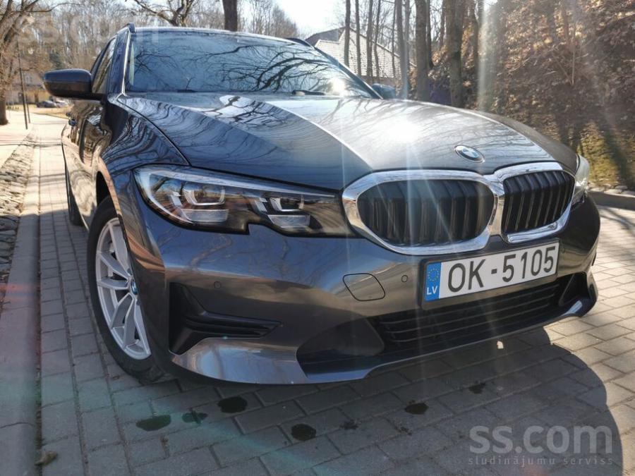 Grey BMW 318 2021 in Bauska, with an engine capacity of 2.00 L and mileage of 189 thousand km for 16800 €, photo 3 on AUTOMOTO.COM.LV