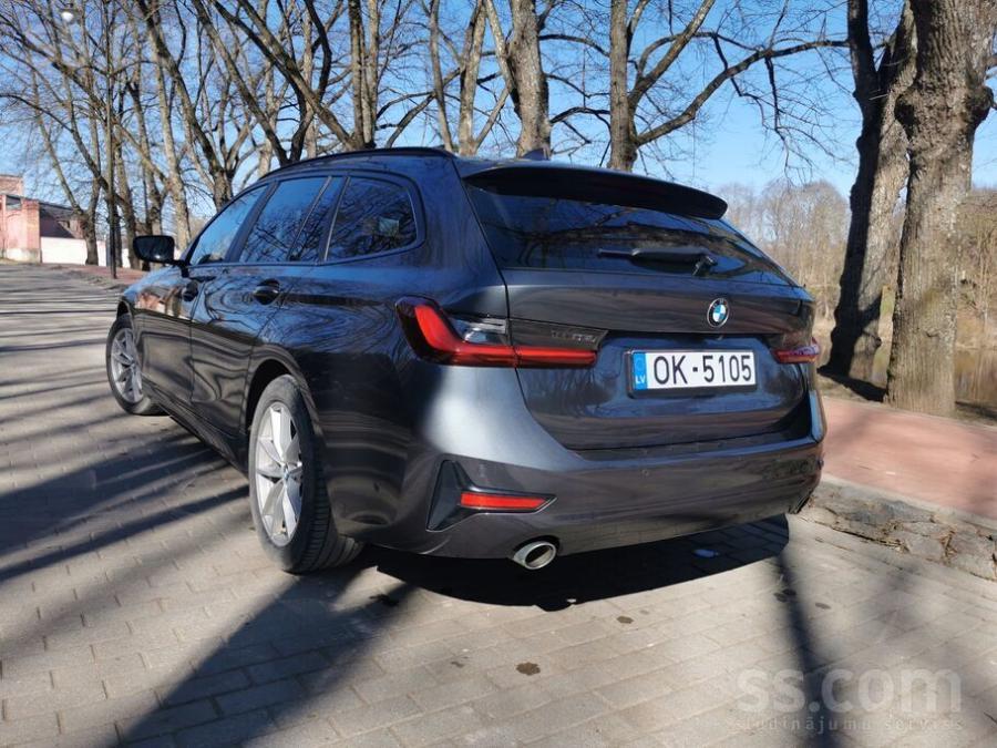 Grey BMW 318 2021 in Bauska, with an engine capacity of 2.00 L and mileage of 189 thousand km for 16800 €, photo 7 on AUTOMOTO.COM.LV