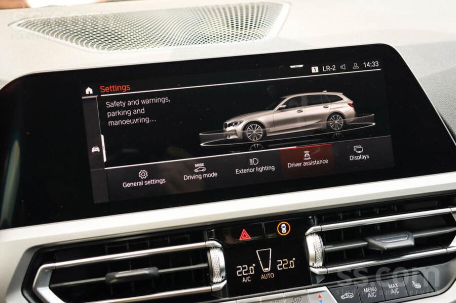 Pelēks BMW 318 2021 Tukums, ar dzinēja tilpumu 2.00 L un nobraukumu 216 tūkst. km par 16790 €, foto 17 vietnē AUTOMOTO.COM.LV