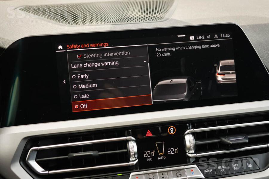 Pelēks BMW 318 2021 Tukums, ar dzinēja tilpumu 2.00 L un nobraukumu 216 tūkst. km par 16790 €, foto 19 vietnē AUTOMOTO.COM.LV
