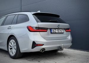 Grey BMW 318 2021 in Riga, with an engine capacity of 2.00 L and mileage of 196 thousand km for 18500 €, photo 9 on AUTOMOTO.COM.LV