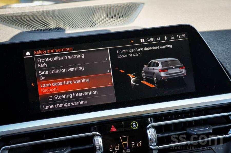 Pelēks BMW 318 2021 Tukums, ar dzinēja tilpumu 2.00 L un nobraukumu 198 tūkst. km par 16790 €, foto 18 vietnē AUTOMOTO.COM.LV
