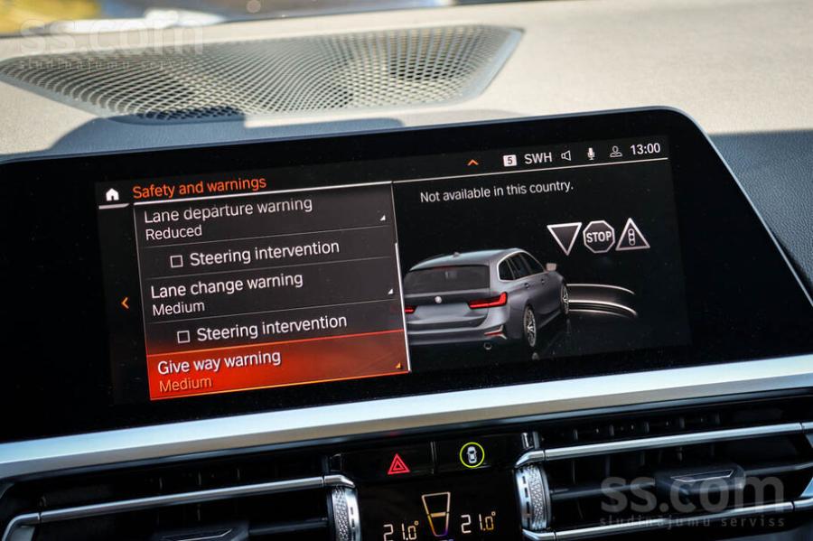 Pelēks BMW 318 2021 Tukums, ar dzinēja tilpumu 2.00 L un nobraukumu 198 tūkst. km par 16790 €, foto 20 vietnē AUTOMOTO.COM.LV