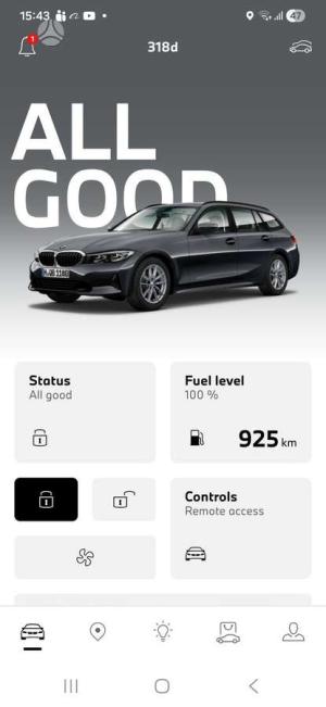 Pelēks BMW 318 2021 Jonava, ar dzinēja tilpumu 2.00 L un nobraukumu 236 tūkst. km par 16500 €, foto 13 vietnē AUTOMOTO.COM.LV