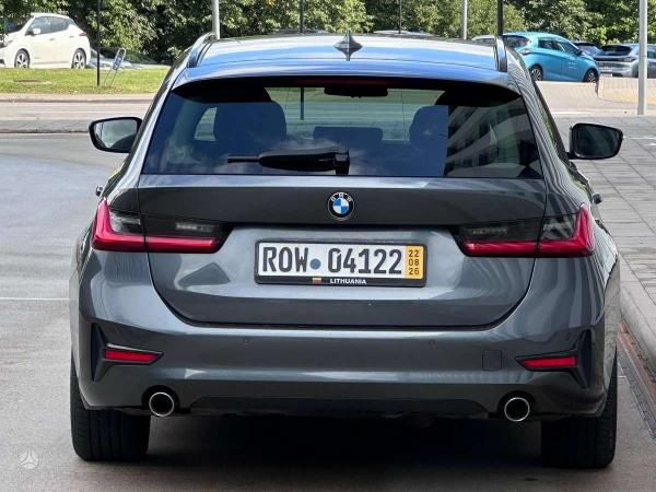 Grey BMW 318 2021 in Vilnius, with an engine capacity of 2.00 L and mileage of 276 thousand km for 15400 €, photo 5 on AUTOMOTO.COM.LV
