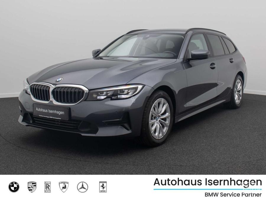 Grey BMW 318 2022 in Kaunas, with an engine capacity of 2.00 L and mileage of 39 thousand km for 29609 €, photo 1 on AUTOMOTO.COM.LV