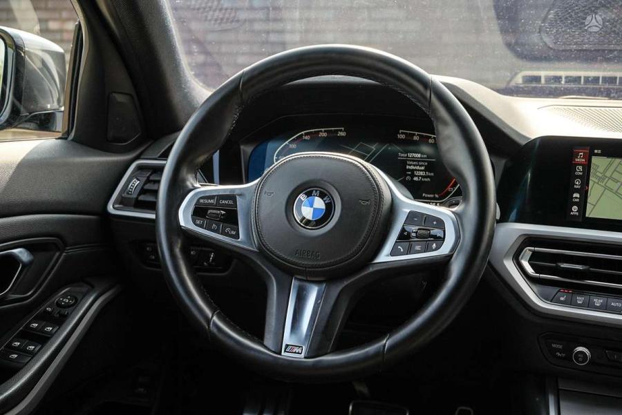 Grey BMW 318 2022 in Marijampole, with an engine capacity of 2.00 L and mileage of 127 thousand km for 21950 €, photo 19 on AUTOMOTO.COM.LV