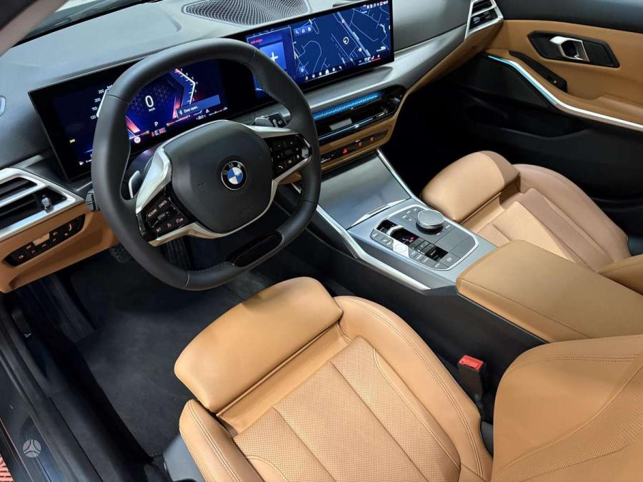 Pelēks BMW 318 2025 Viļņa, ar dzinēja tilpumu 2.00 L un nobraukumu 4 tūkst. km par 33500 €, foto 12 vietnē AUTOMOTO.COM.LV